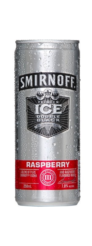 Smirnoff Ice Raspberry 7% 12 Pack Cans 250ml | Liquorland