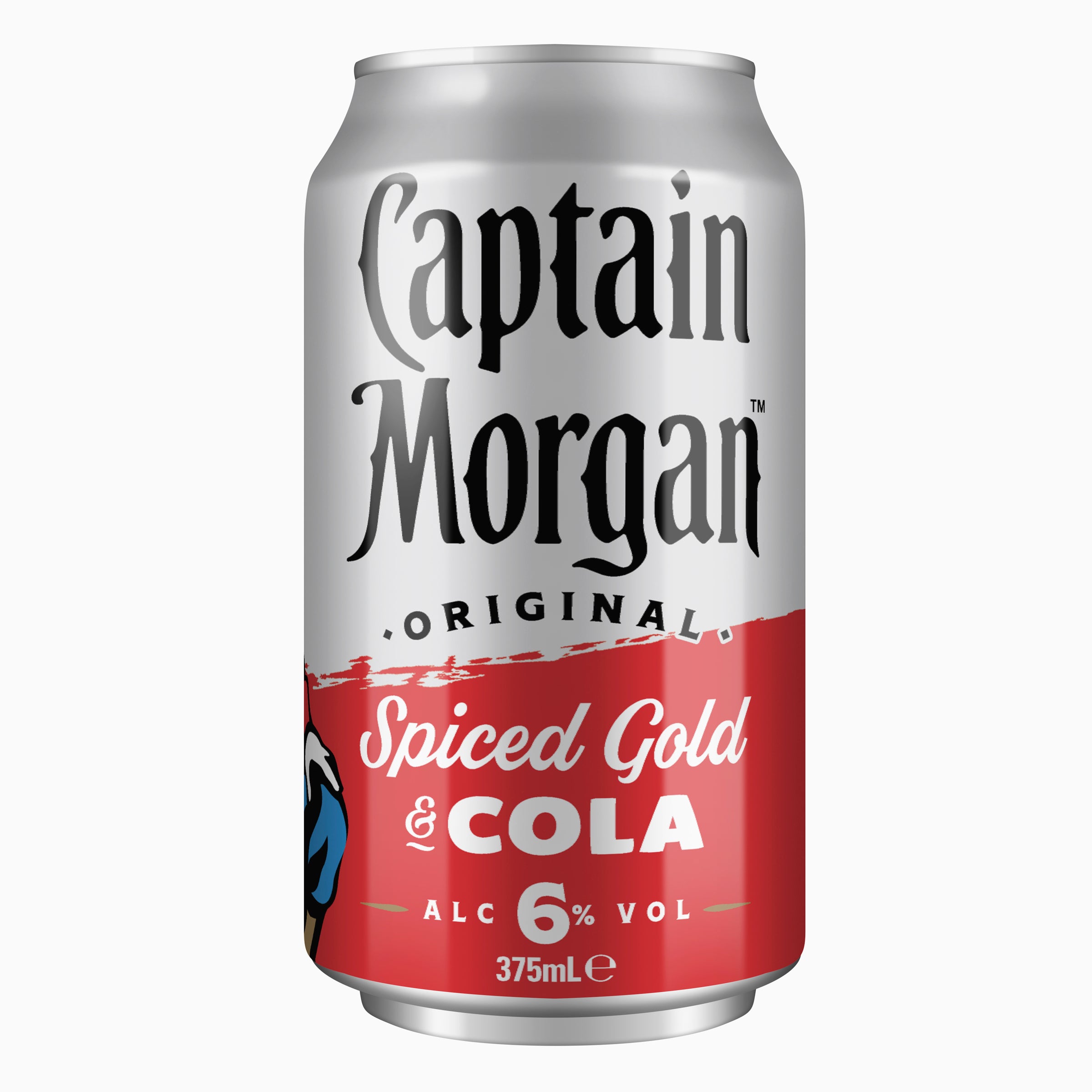 Captain Morgan Spiced & Cola 6% 10 Pack Cans 375ml | Liquorland