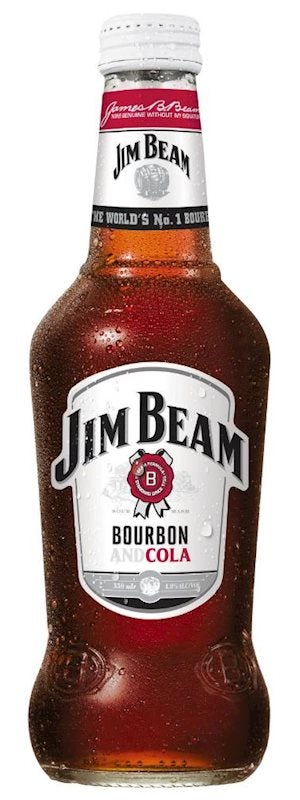 Jim Beam & Cola 4.8% 4 Pack Bottles 330ml | Liquorland