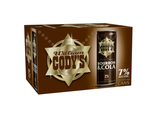 Codys & Cola 7% 12 Pack Cans 250ml | Liquorland