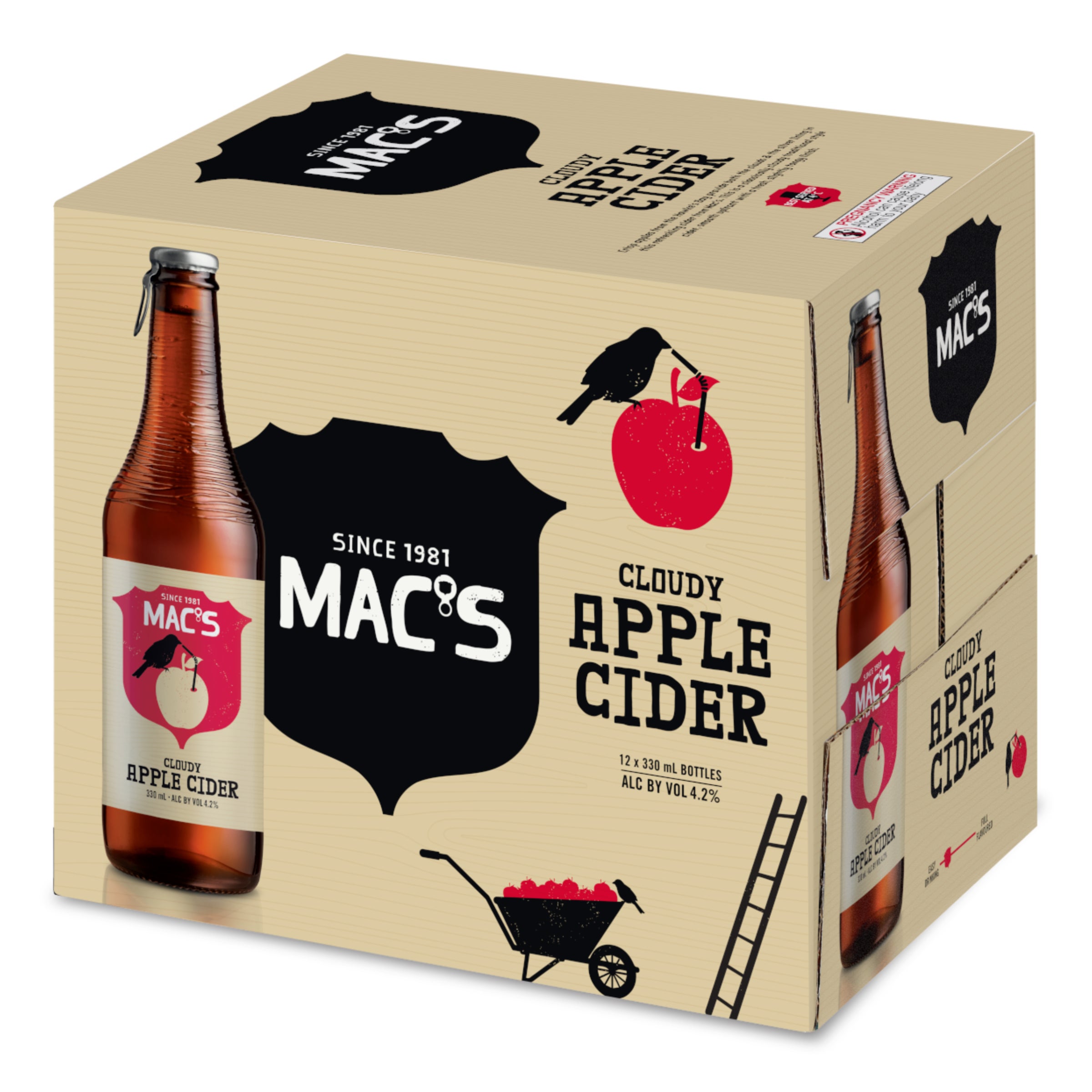 Somersby Apple Cider 12 Pack Bottles 330ml | Liquorland