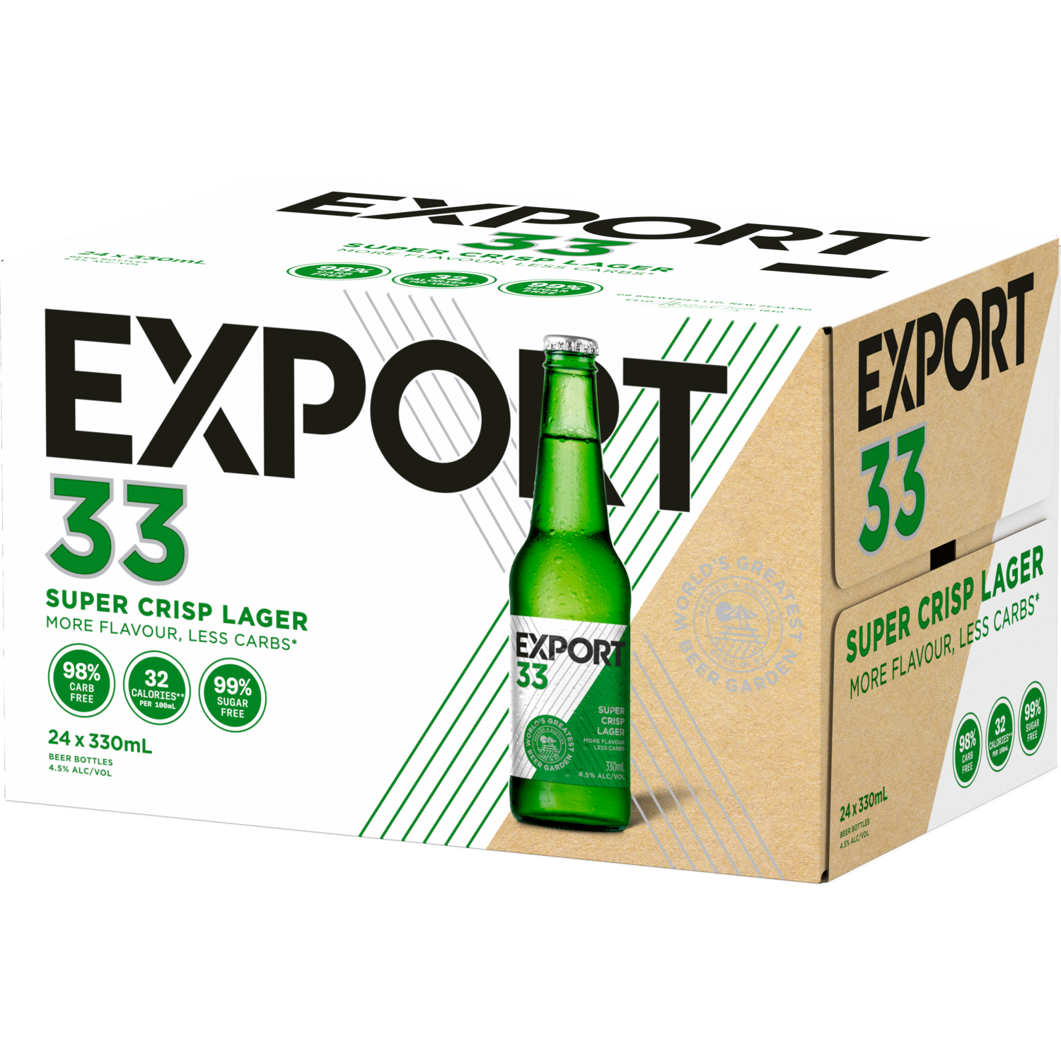 Export 33 24 Pack Bottles 330ml | Liquorland