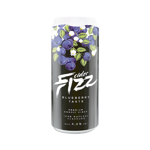 Fizz Blueberry Cider Can 500ml | Liquorland