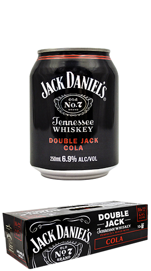 Jack Daniels Double Jack 6.9% 10 Pack Cans 330ml | Liquorland