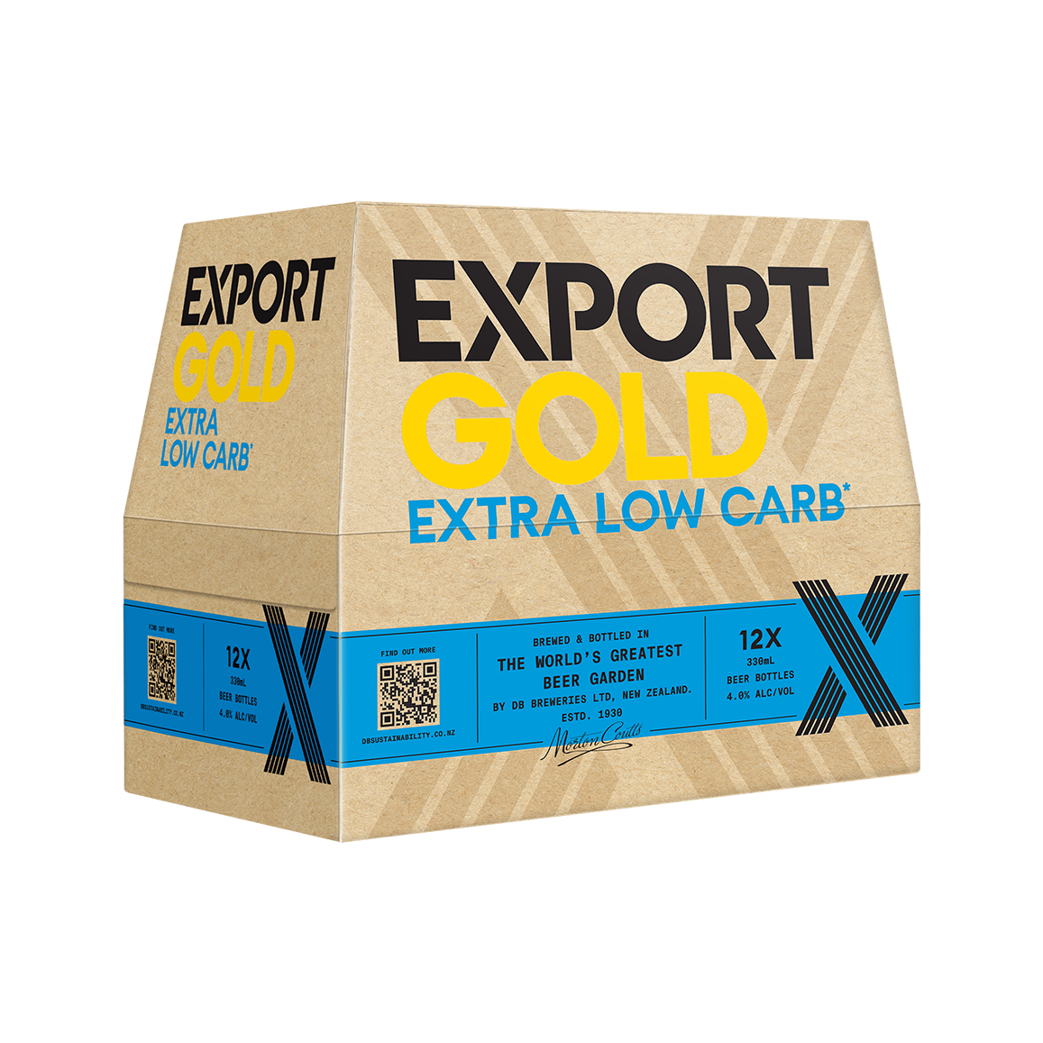 Export Gold Extra Low Carb 12 Pack Bottles 330ml | Liquorland