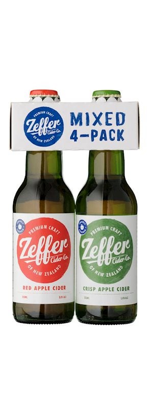 Zeffer Mixed Cider 4 Pack Bottles 330ml | Liquorland