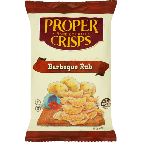 Proper Crisps BBQ Rub 150gm | Liquorland