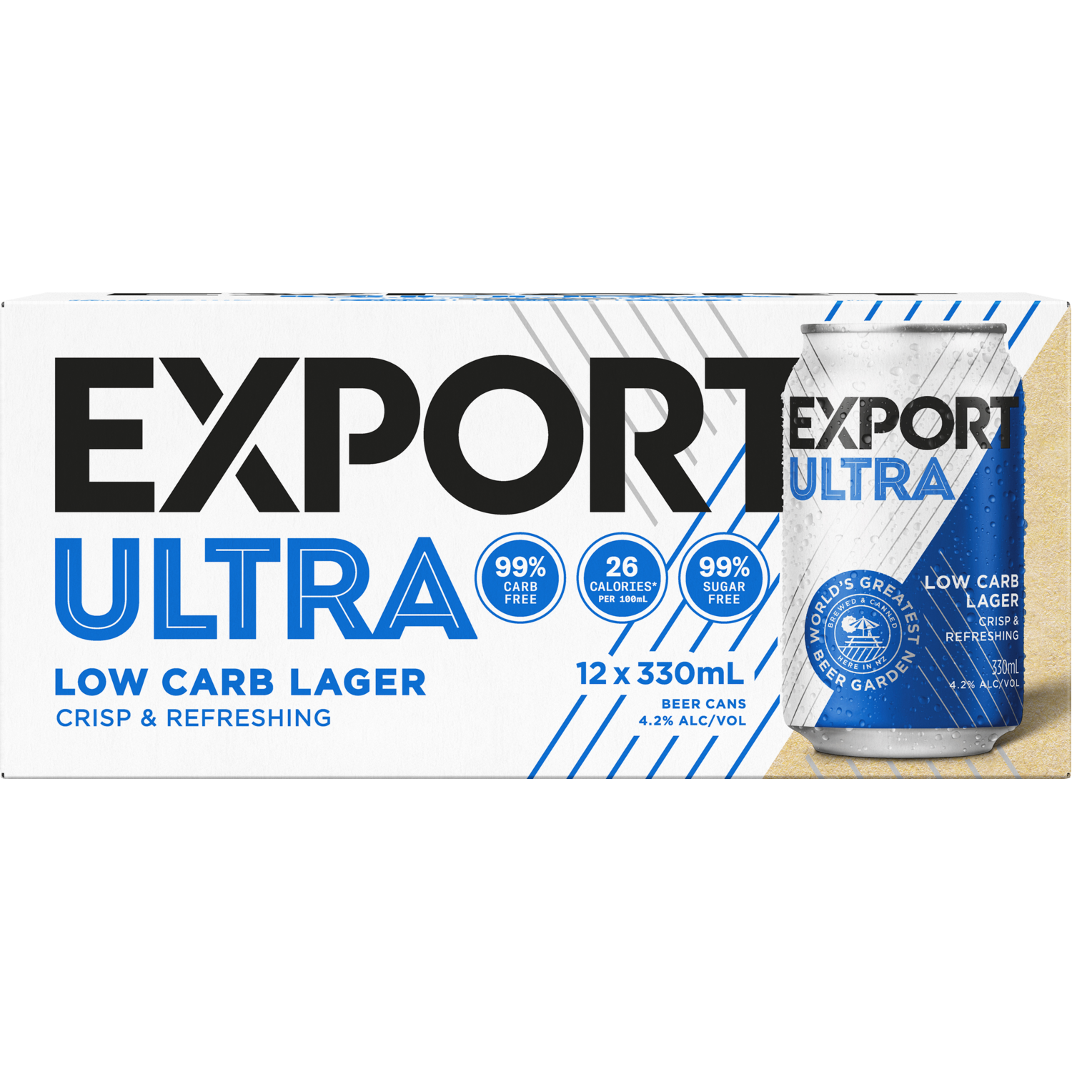 Export Ultra Low Carb 12 Pack Cans 330ml | Liquorland