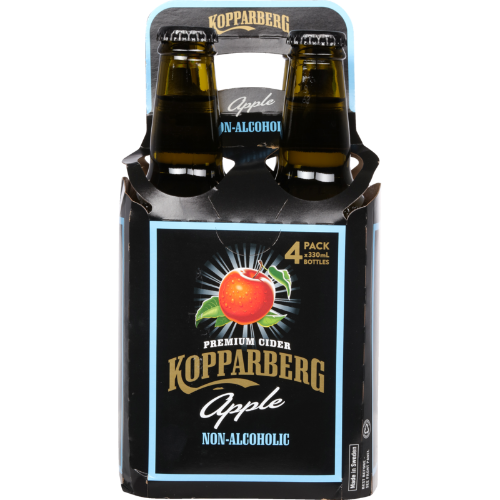 Kopparberg Apple Non Alcoholic 4 Pack 330ml-image-0
