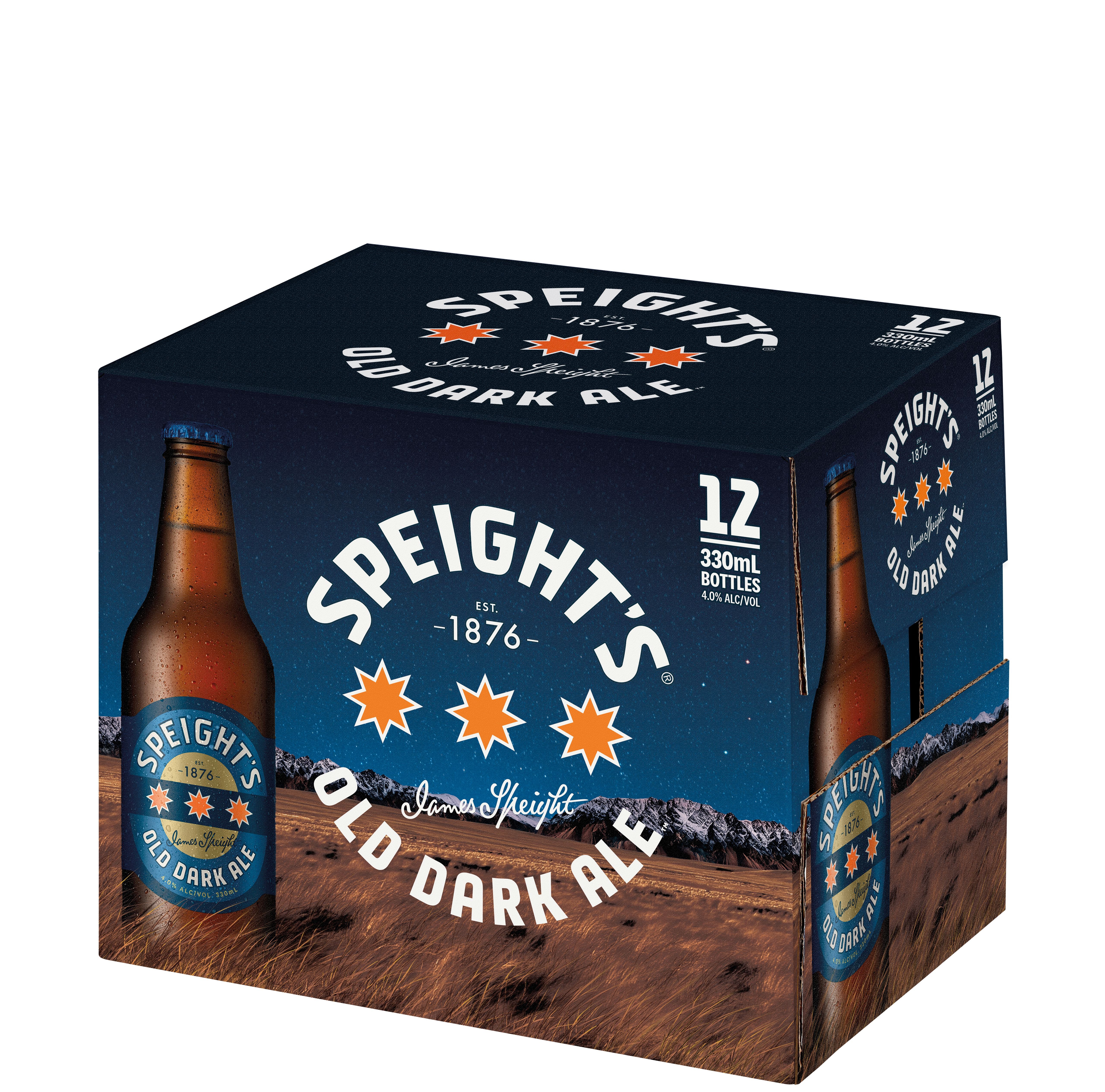 Speight's Old Dark 5 Malt Dark Ale 12 Pack Bottles 330ml | Liquorland