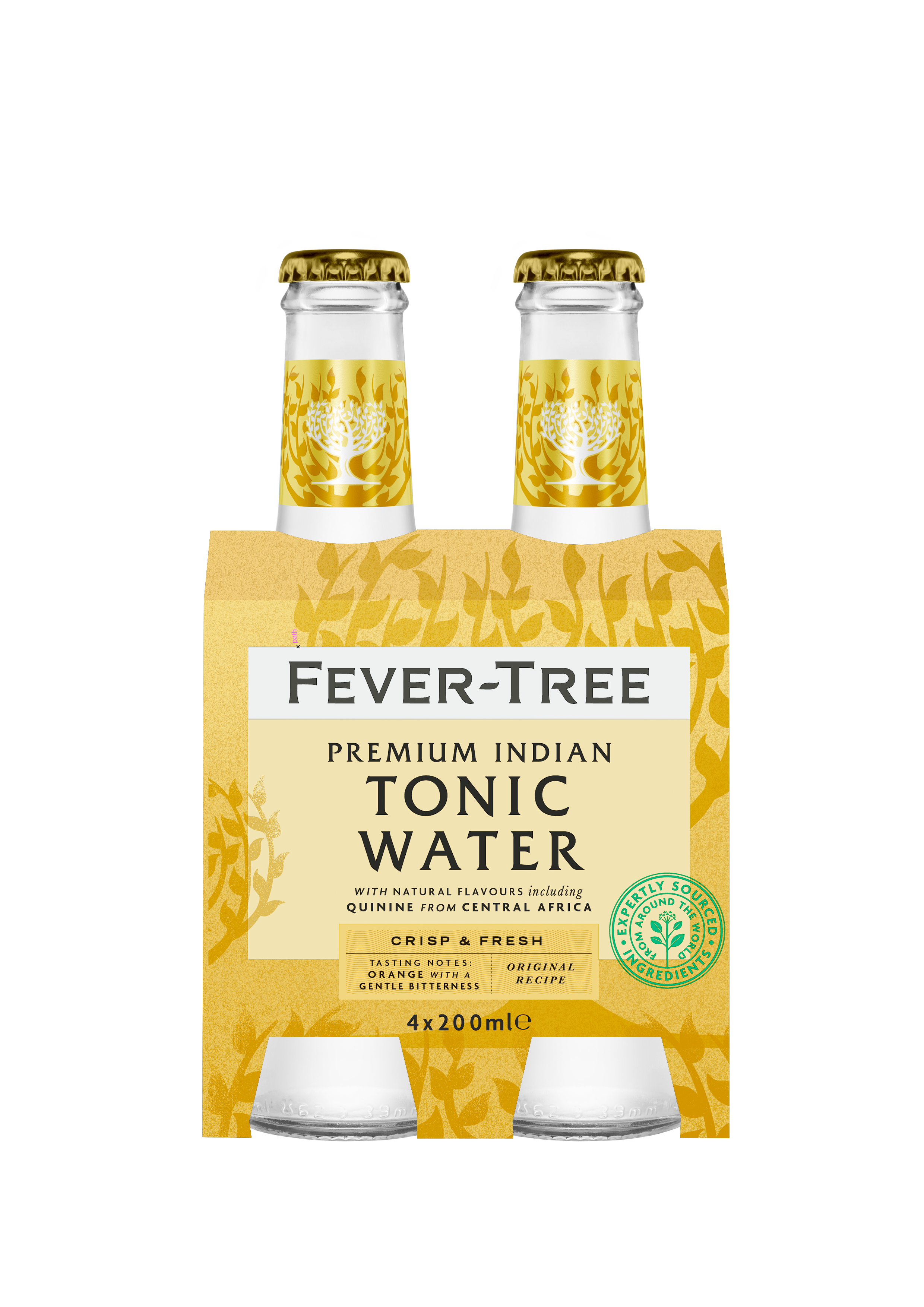 Fever Tree Premium Indian Tonic Water 4 Pack Bottles 200ml | Liquorland