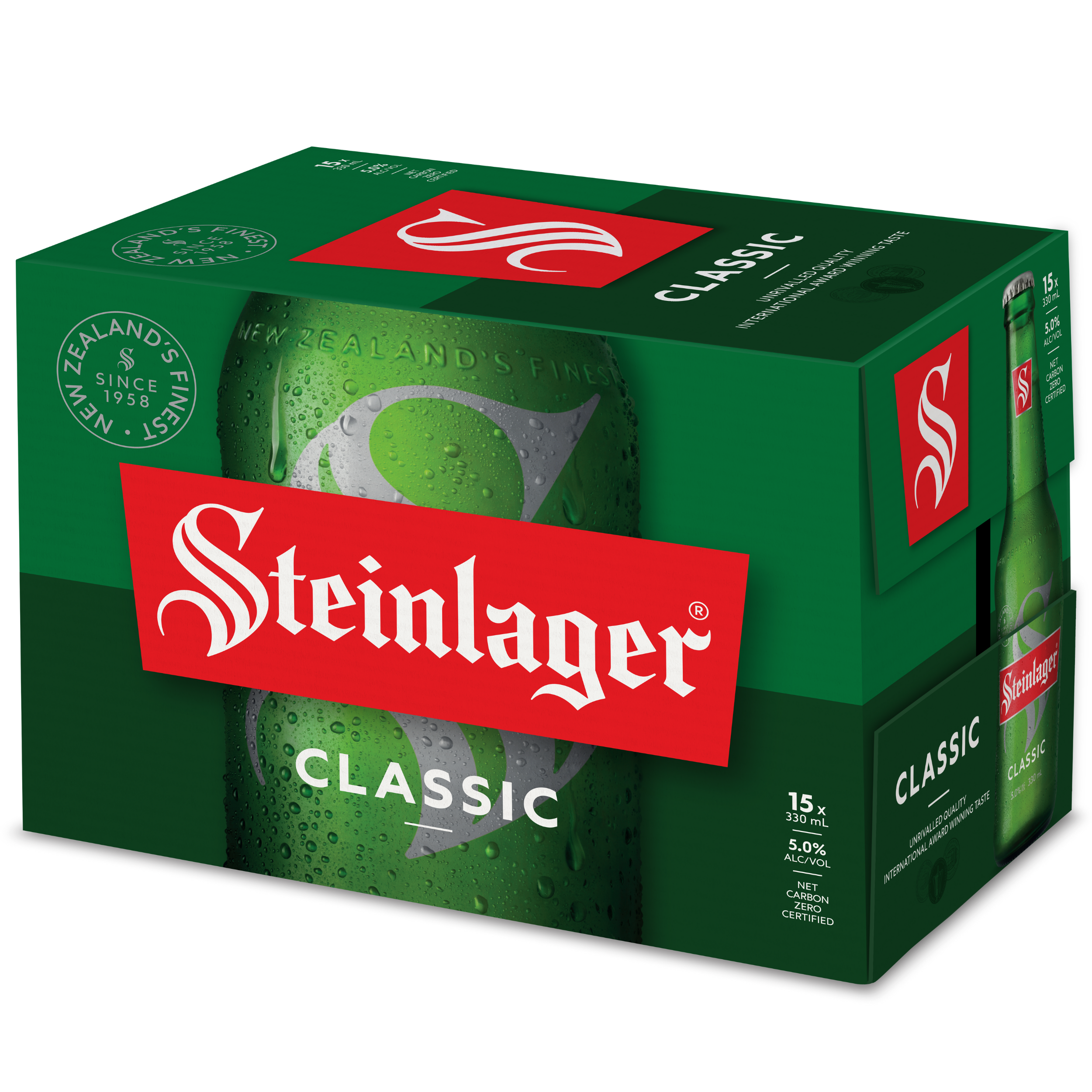 Steinlager Classic 15 Pack Bottles 330ml | Liquorland