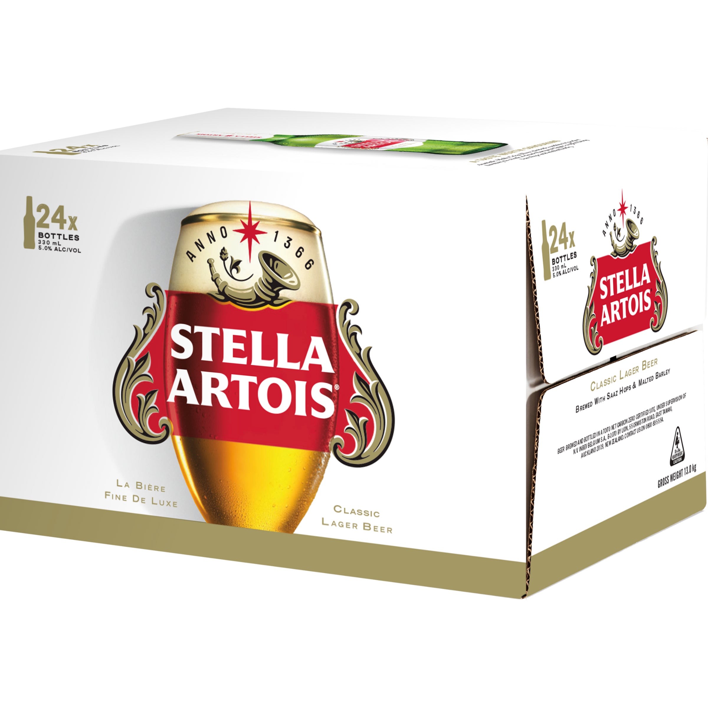 Stella Artois 24 Pack Bottles 330ml | Liquorland
