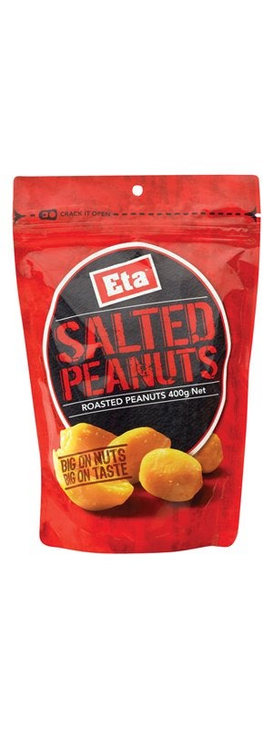 Eta Salted Peanuts 400gm | Liquorland